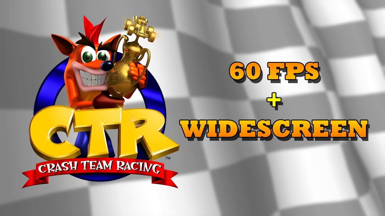 Mod adiciona suporte a 60 FPS e Widescreen ao Crash Team Racing